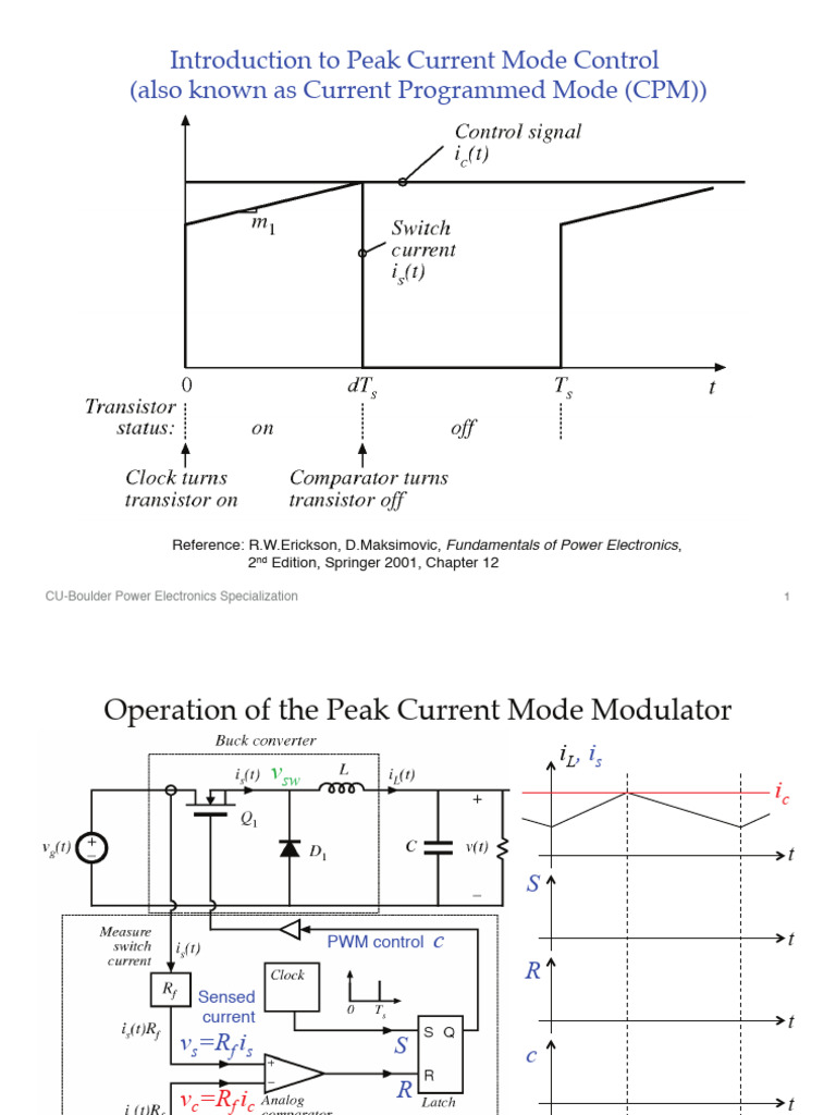 1_CPM_Intro | PDF | Power Electronics | Electrical Components
