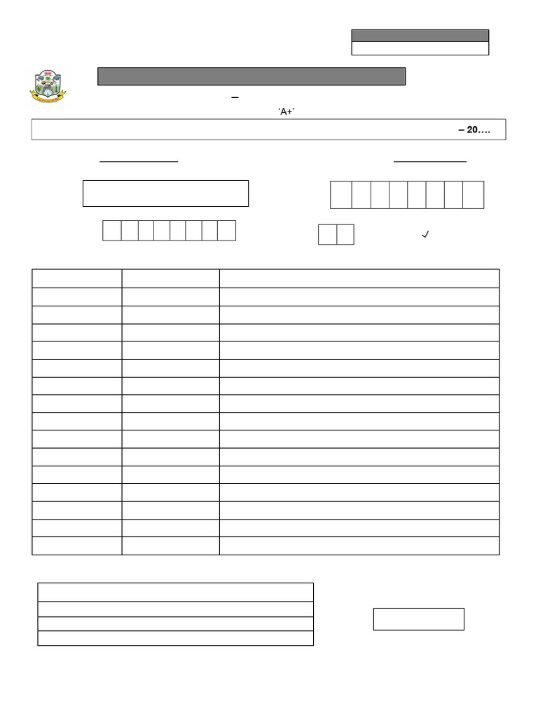 Arrear Form | PDF