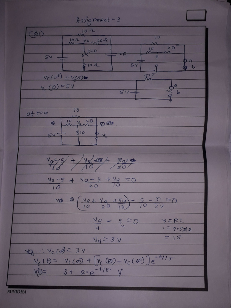ECS - Assignment 3 | PDF
