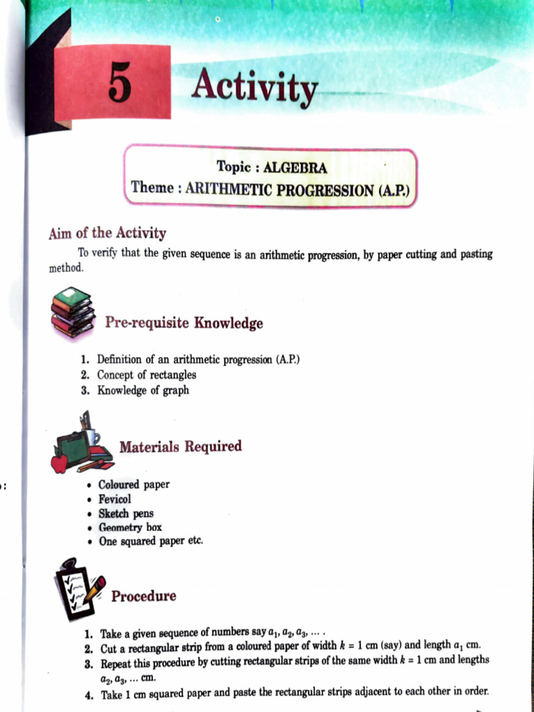 Maths Activities for Class 10 | PDF | Triangle | Length