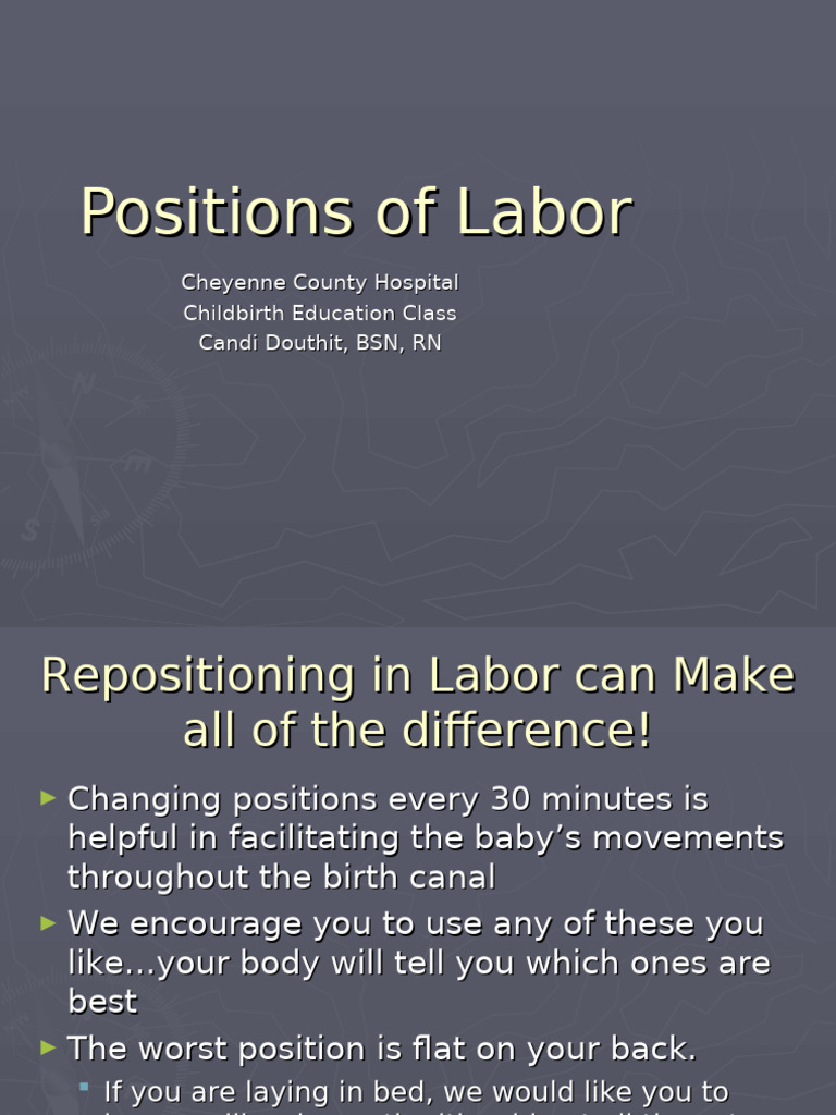 Effective Labor Positions for Childbirth | PDF