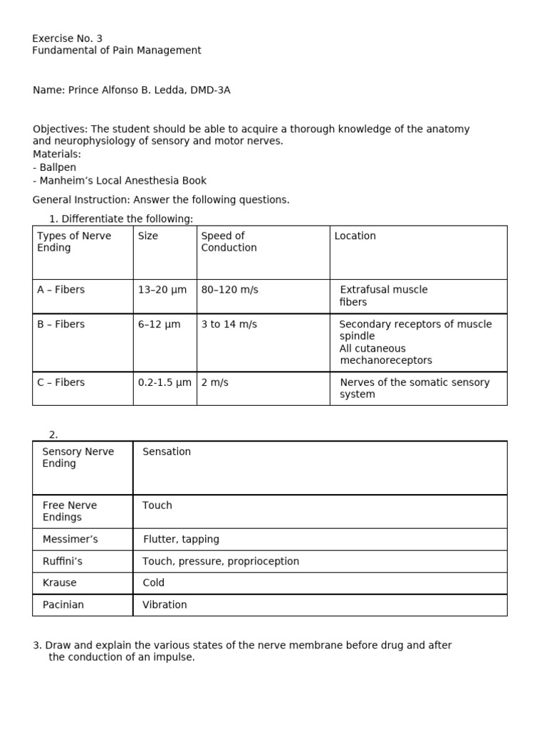 Exercise No 3 - Ledda, Prince Alfonso | PDF