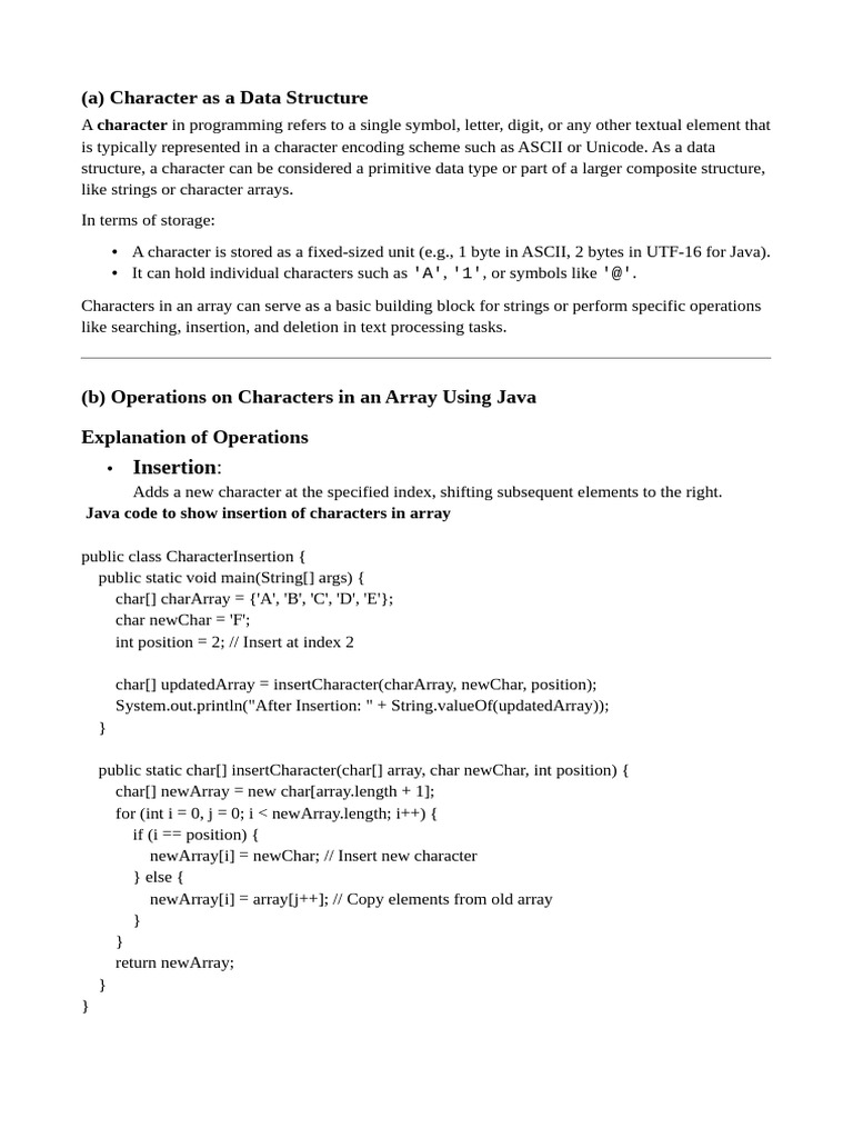 individualAssigment | PDF | String (Computer Science) | Encodings