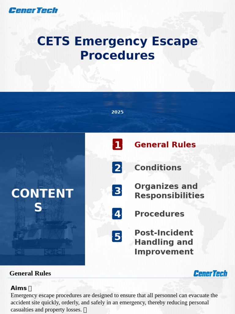 9.CenerTech-Emergency Escape Procedures | PDF | Emergency | Emergency ...