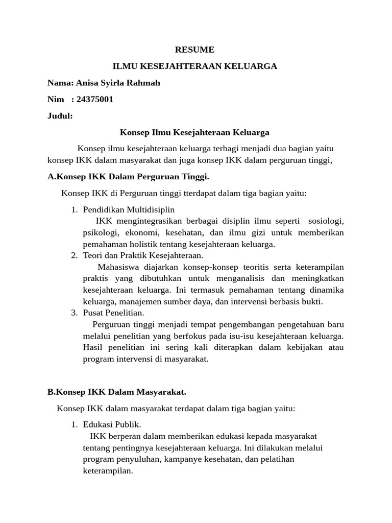 resume ikk | PDF