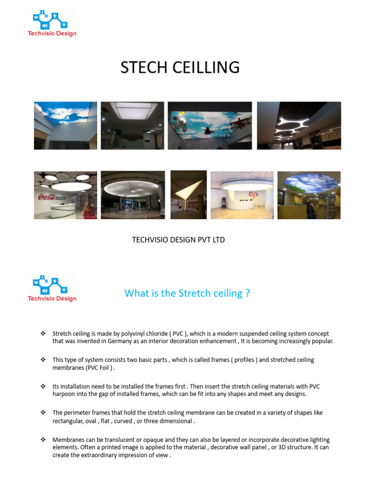 Strech Ceiling | PDF