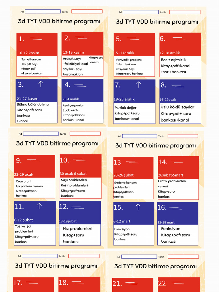 tyt Ã¶rnek kamp | PDF