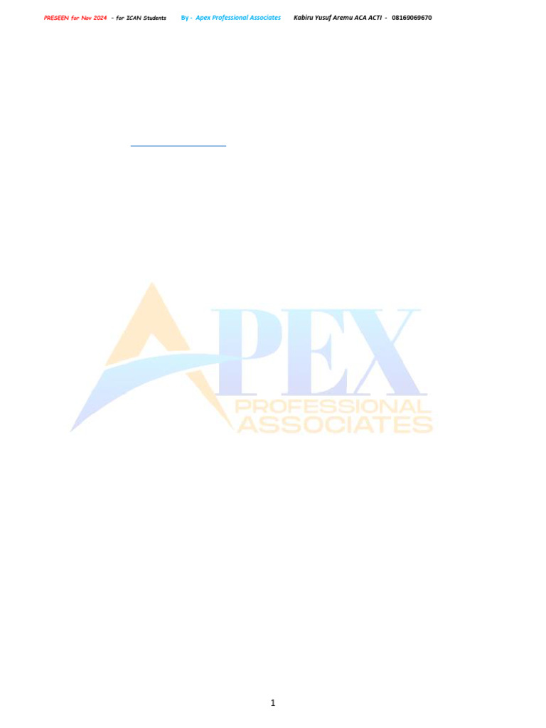 Preseen CS Nov 2024 - Sugg. Sol | PDF | Efficient Energy Use | Taxes