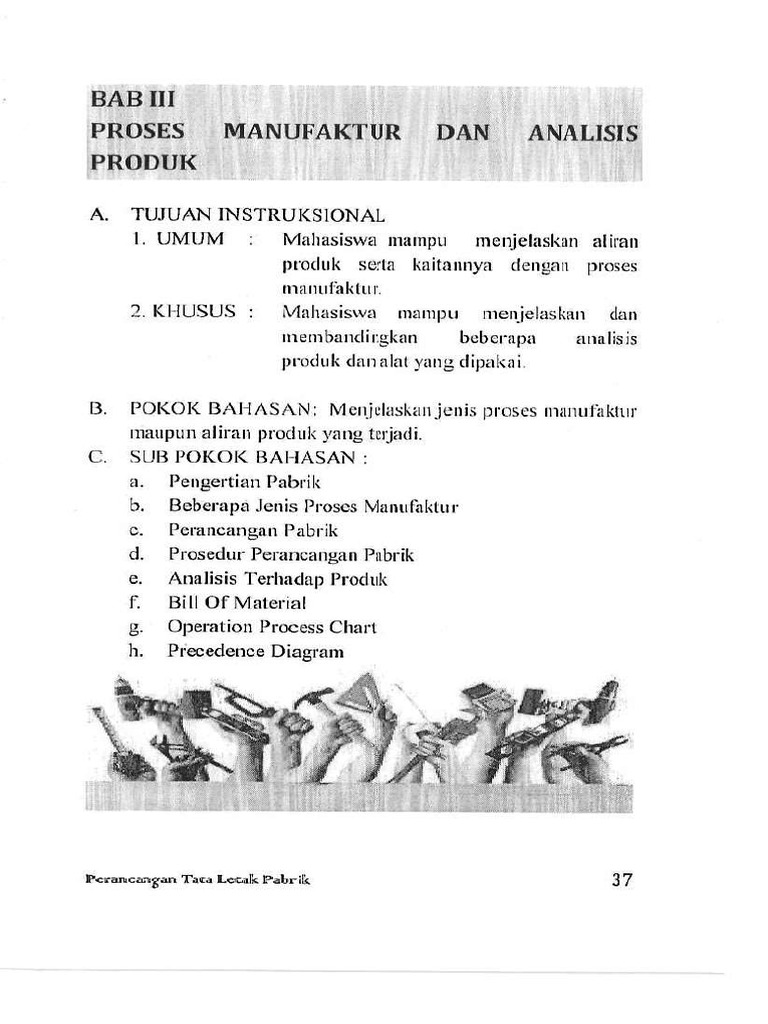 Ebook Perancangan Tata Letak Pabrik - Bab3 - Proses Manufaktur Dan ...