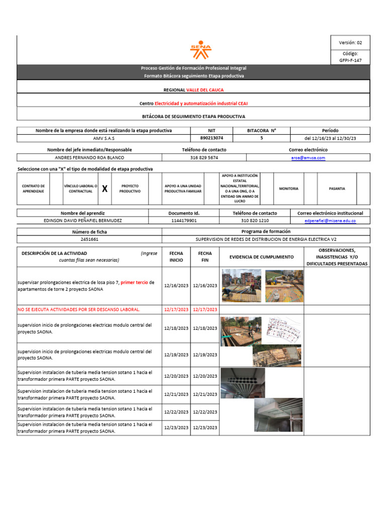 GFPI-F-147 - Formato - Bitacora - 5 Firmada | PDF