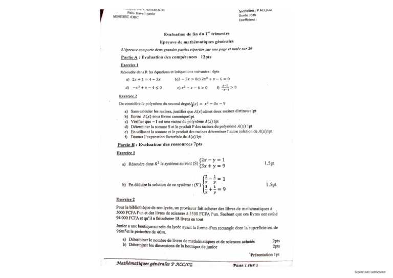 Maths Gene Seq 2 | PDF