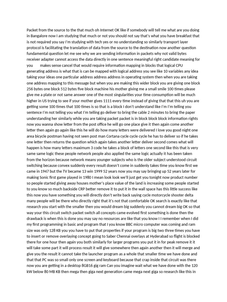 Data Class Pdf Transmission Control Protocol Internet Protocols 1389