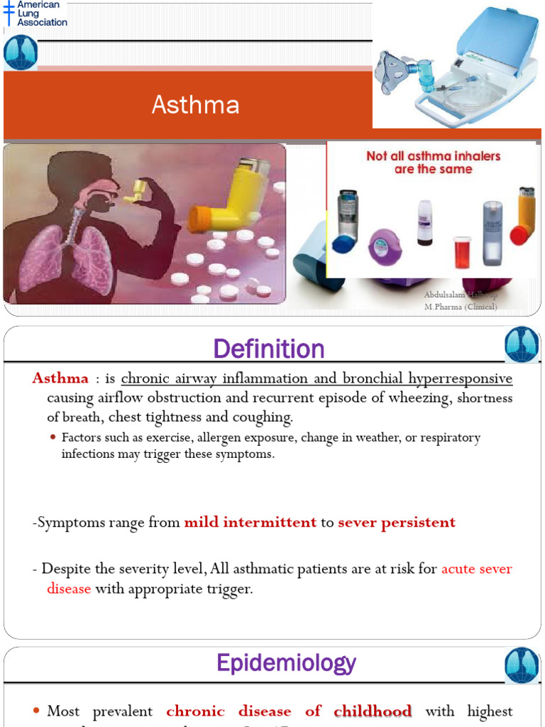 Asthma-PharmD23_YEU | PDF | Asthma | Immunology