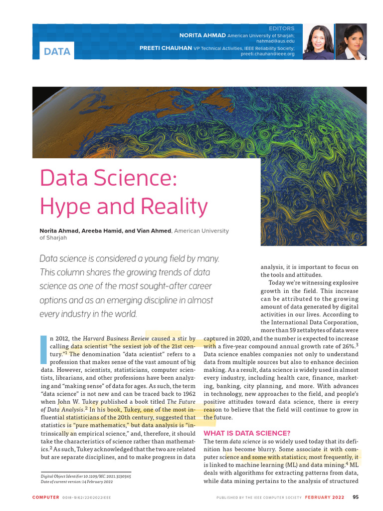 Data Science Hype and Reality | PDF | Data Science | Data