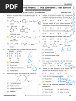 IUPAC & Structure Isomerism Practice Questions | PDF | Isomer | Organic ...