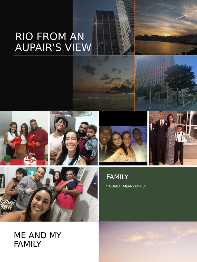 Aupair Life in Rio: Family and Culture | PDF