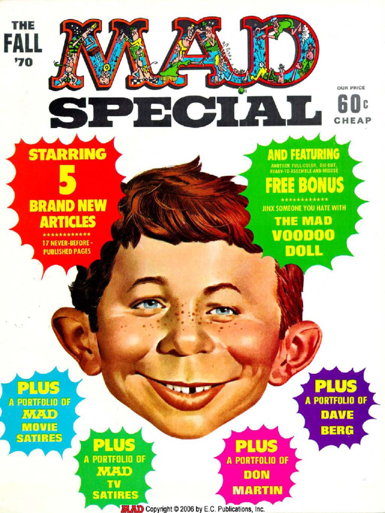 MAD MAGAZINE SUPER SPECIAL Numero 1 | PDF
