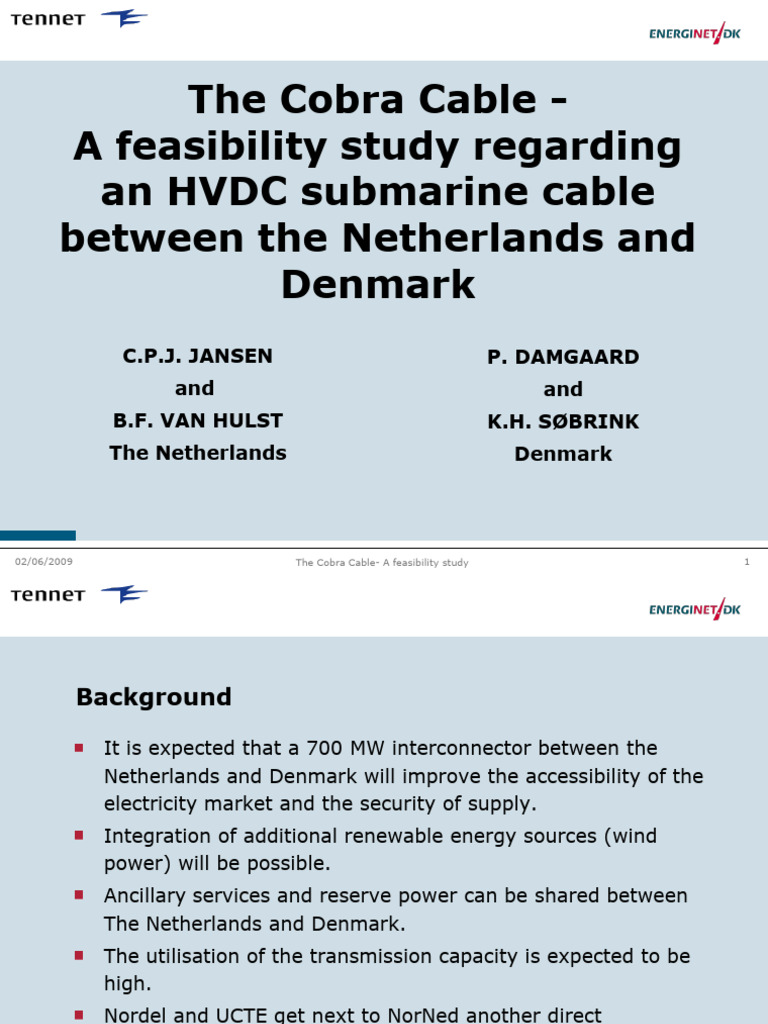 Presentation 304 Cobra Cable | PDF | Electric Power | Power (Physics)