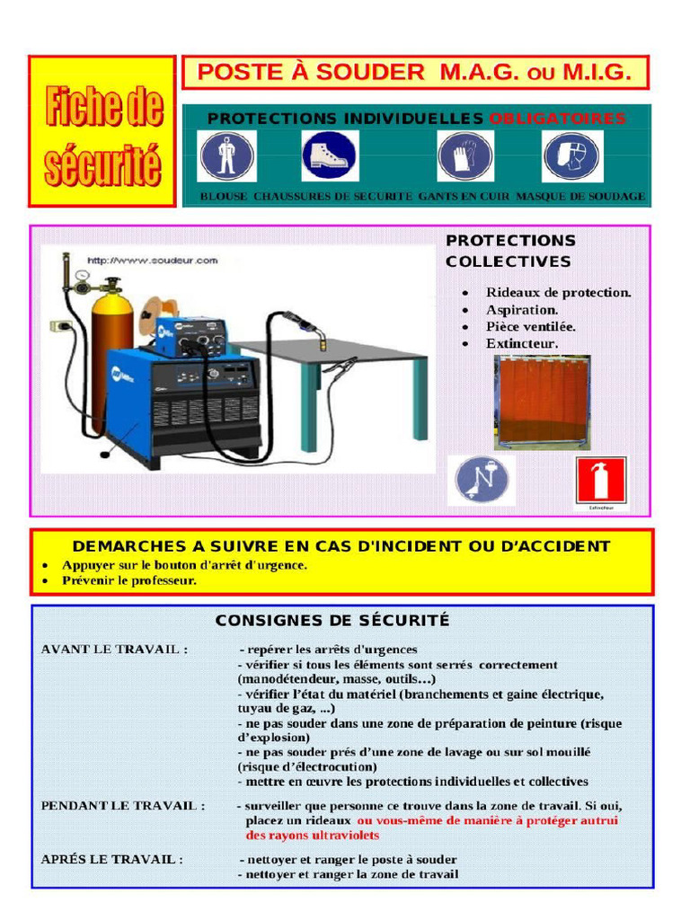 Fiche Séci Soudage | PDF