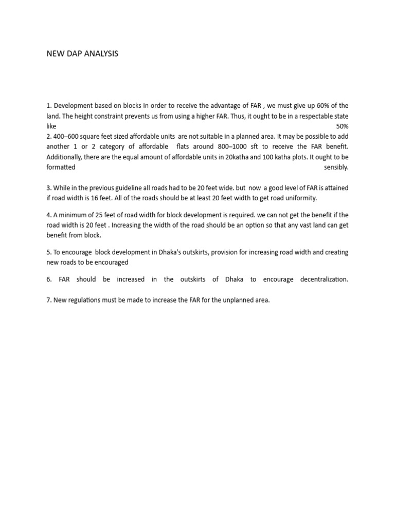 New Dap Analysis | PDF