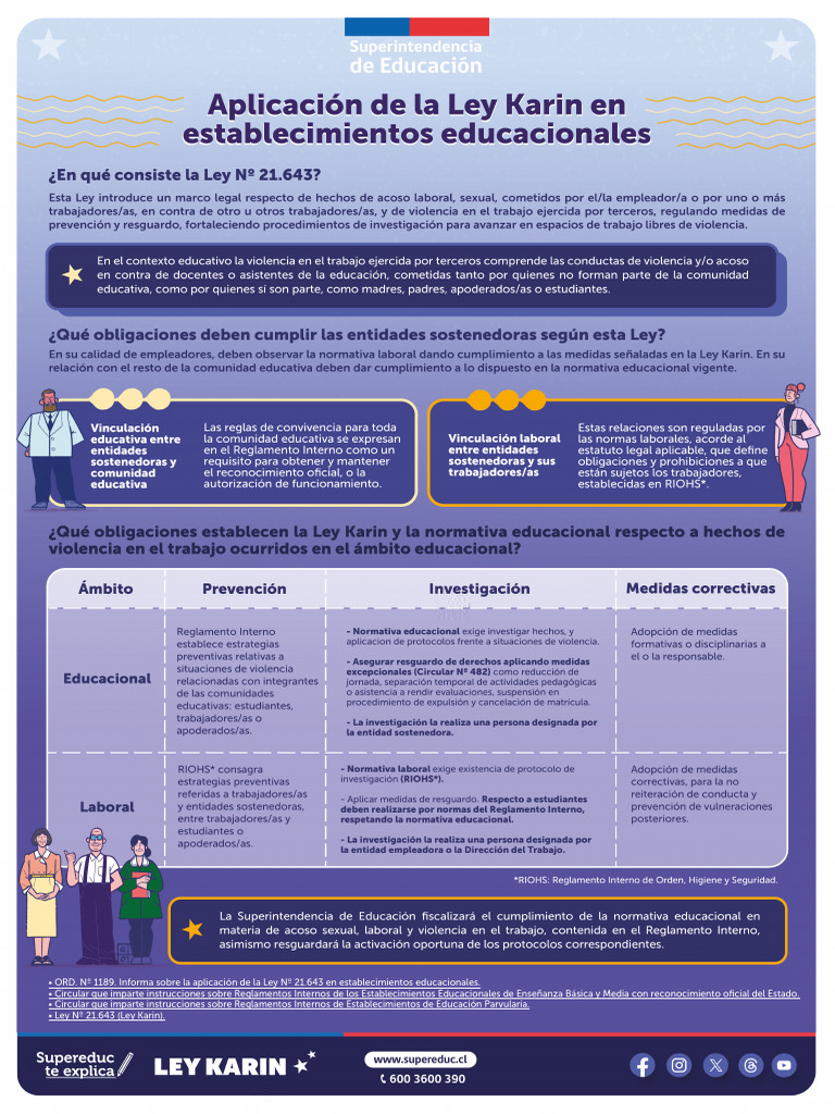 Infografia Ley Karin - 241003 - 140154 | PDF