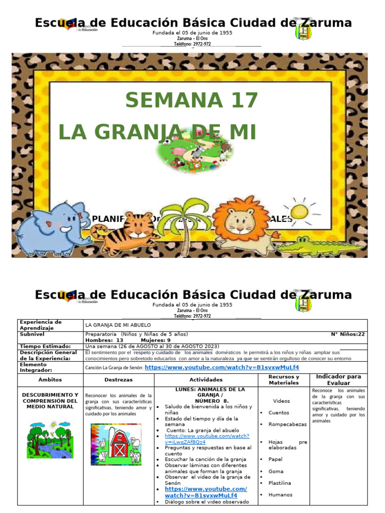 La Granja de Mi Abuelo. | PDF