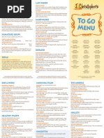 Breakfast and Kickback Menu - Drury Hotels | PDF | Hot Dog | French Fries