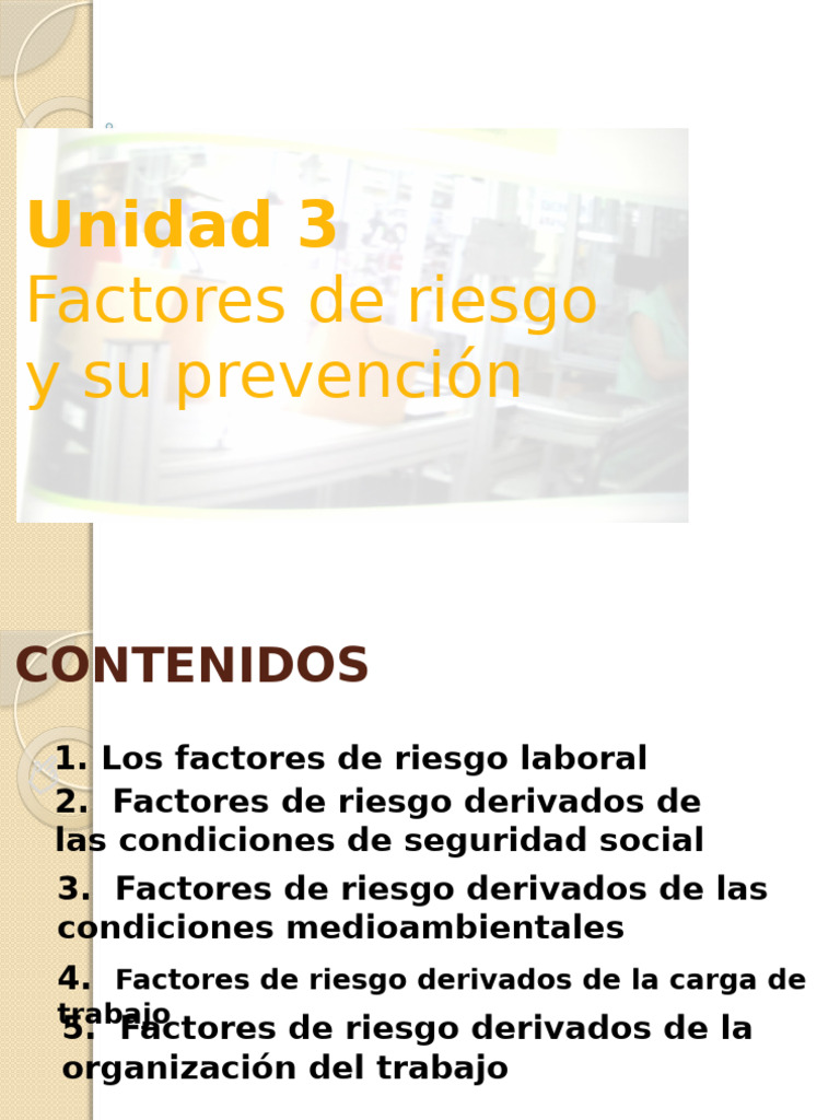 Ipe 3 Factores de Riesgo y Su Prevencion-2020 | PDF | Radiación | ruido