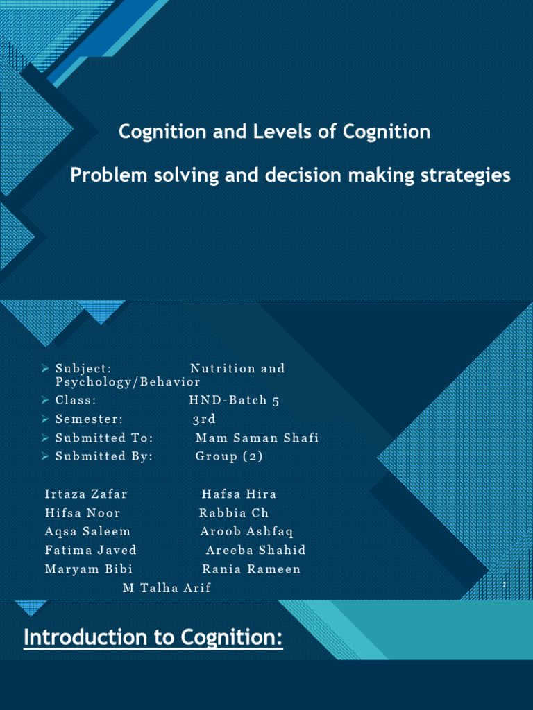 ppt001-1 | PDF | Memory | Thought