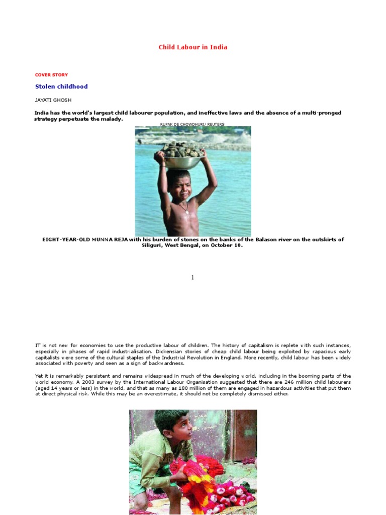 Child Labour | PDF | Child Labour | Schools