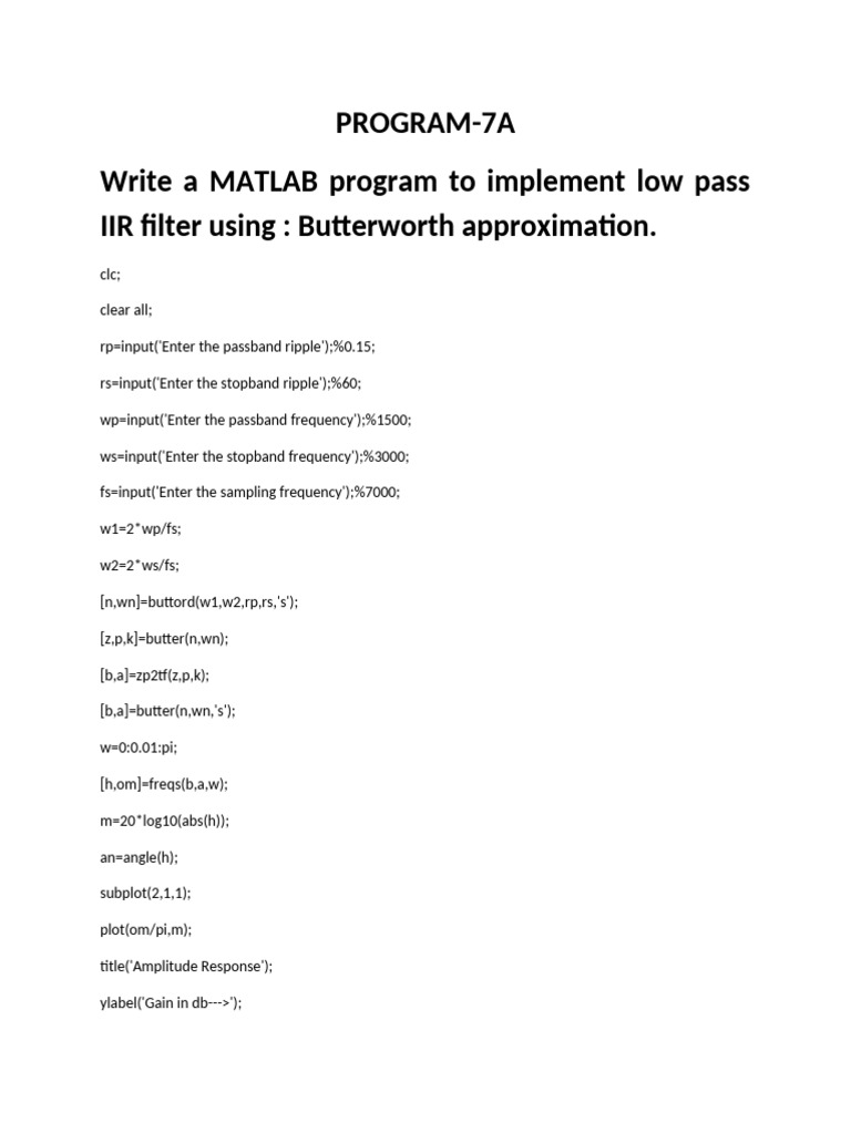 exp 5 and 6[1] | PDF | Low Pass Filter | Electrical Engineering
