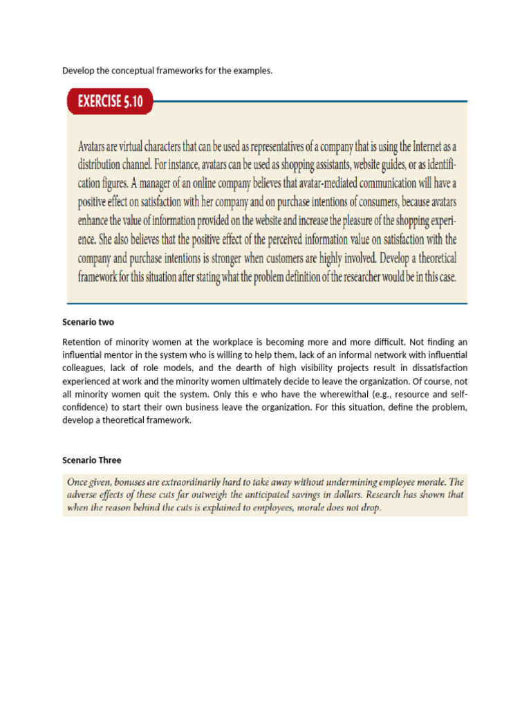 Conceptual Framework Quiz | PDF