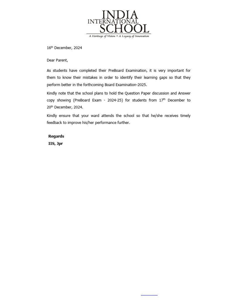 Cicular 10th 16.12.2024 | PDF