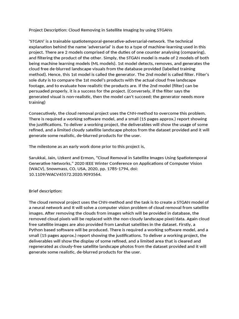 Project Description | PDF | Machine Learning | Computational Neuroscience