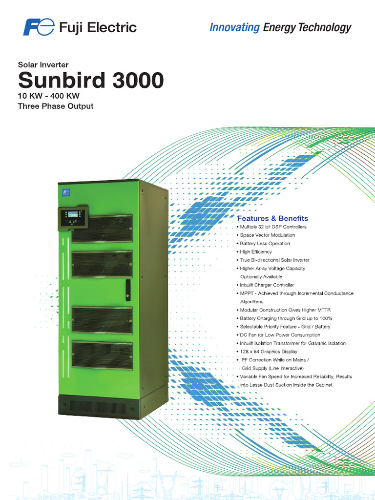 Sunbird 3000 | PDF