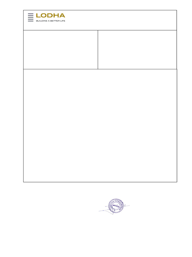 V HOTELS LIMITED Work Order (HOTEL JUHU WESTERN SUBURBS) | PDF | Deep ...