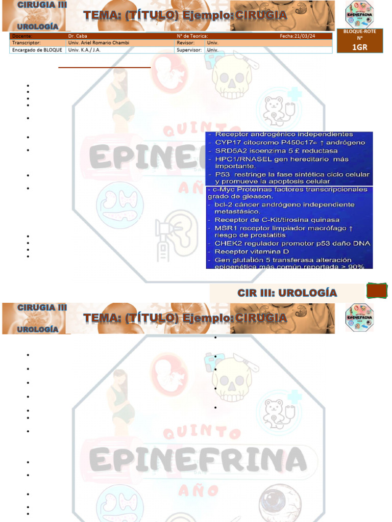 URO-R2-T5 | PDF | Antígeno específico de la próstata | Cancer de prostata
