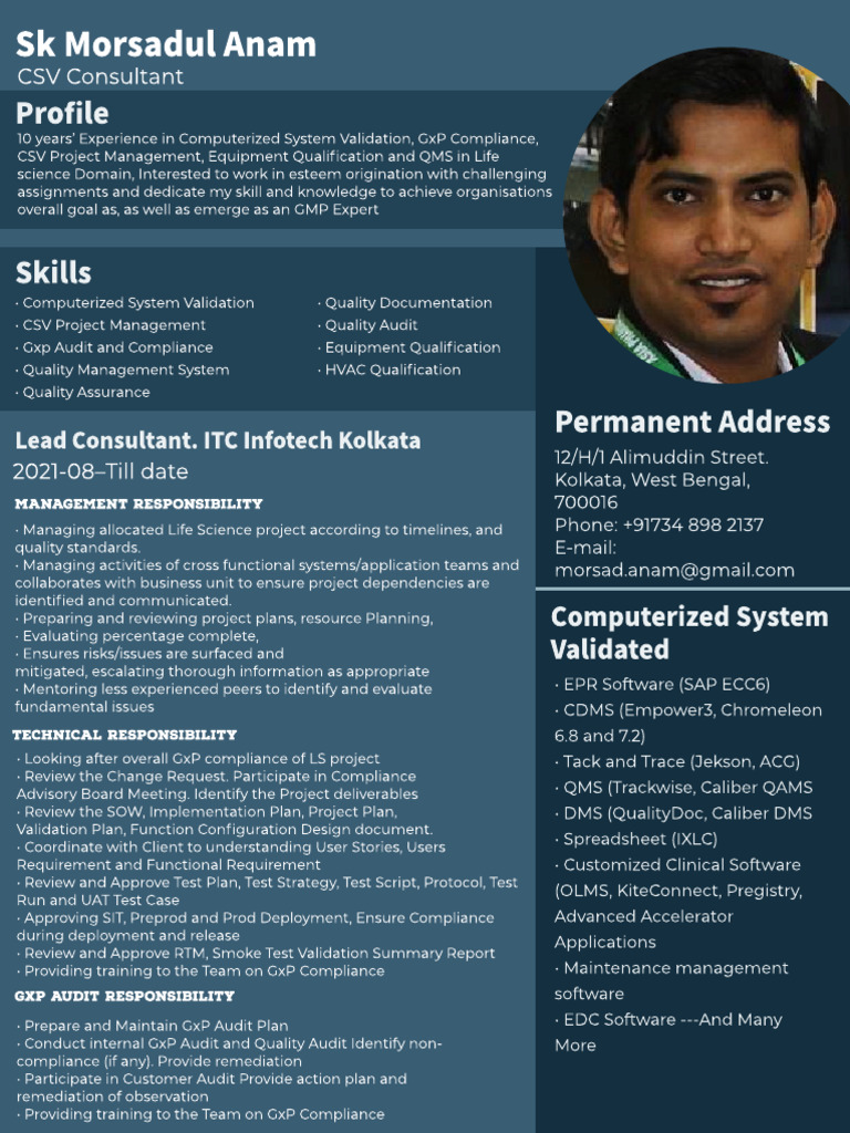 SK MORSADUL's Resume | PDF