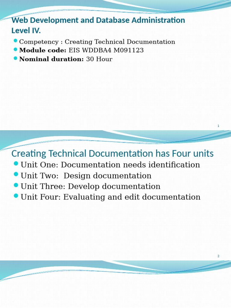 Unit Four Evaluating and Edit Documentation | PDF | Documentation ...