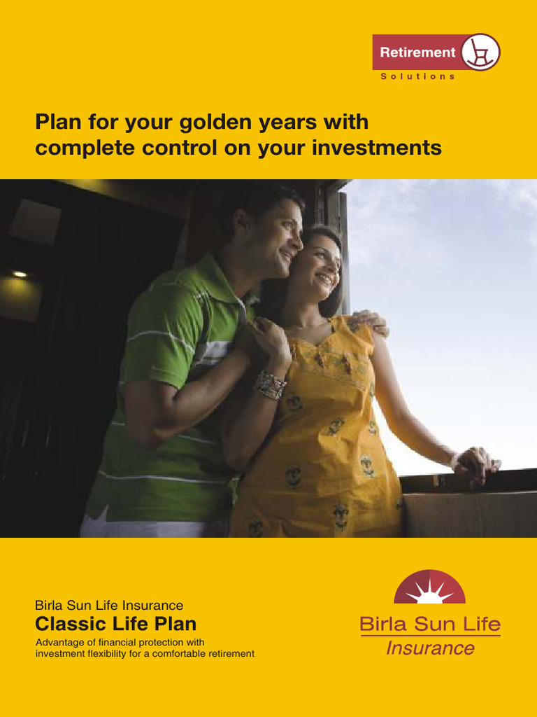 Birla Sun Life Classic Life Plan Guide | PDF | Investing | Insurance