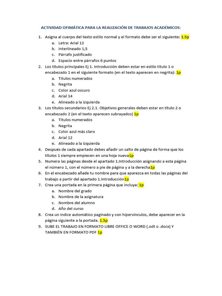 Tasca 2 ofimàtica AVALUACIÓ | PDF