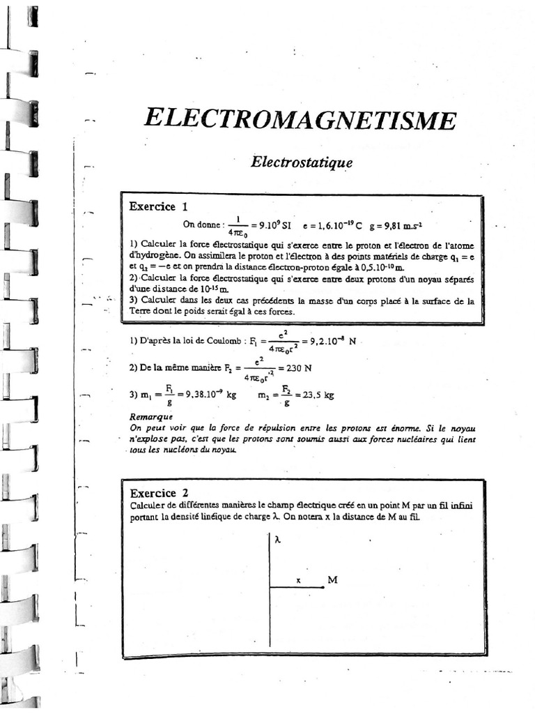 Dubarry Electromagnetisme | PDF