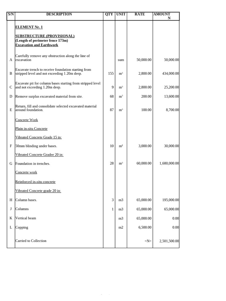 perimeter fence ADJUSTED | PDF | Concrete | Electrical Wiring