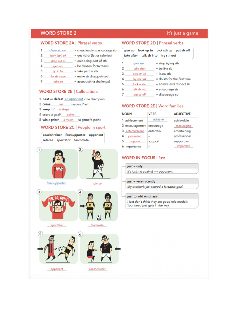 Word Store Unit 2 3 Gr.7 | PDF