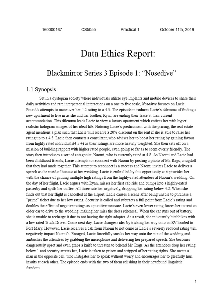 DataEthics BlackMirror | PDF | Airbnb