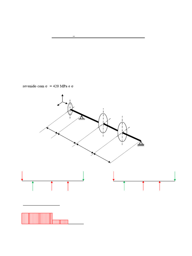 Exercício 04 (2s2023) - Dimensionamento de Eixos | PDF | Engrenagem | Engenharia Mecânica