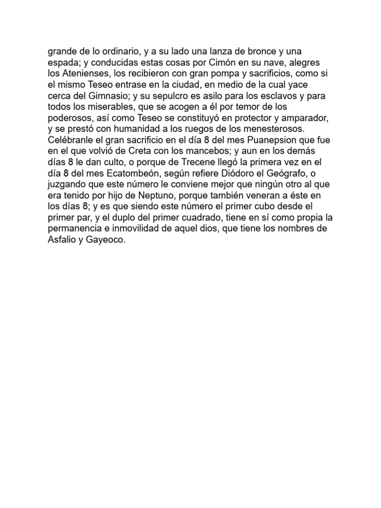 Vidas - Paralelas Plutarco 1 2215 41 | PDF