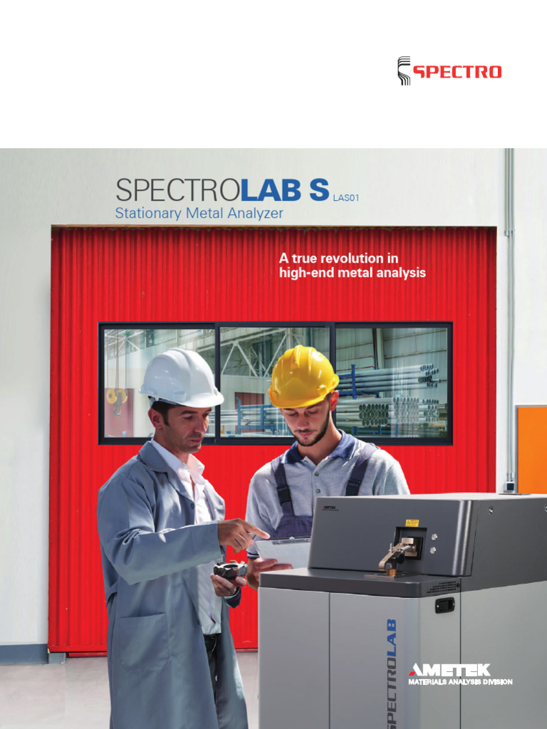 spectrolab brochure ev | PDF | Sensor | Spectroscopy