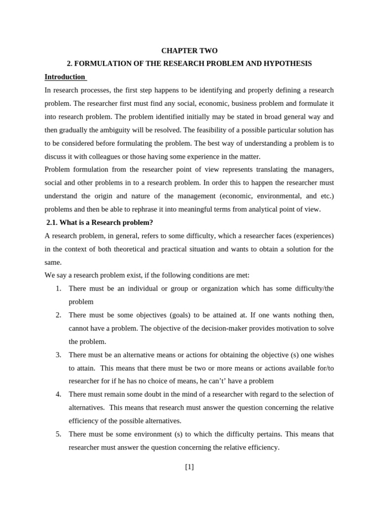 CH-2 | PDF | Hypothesis | Theory