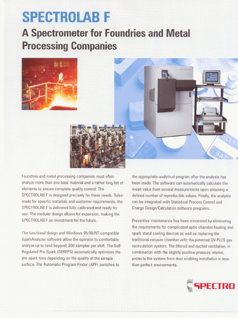 Spectrolab F (M7) - 1 | PDF
